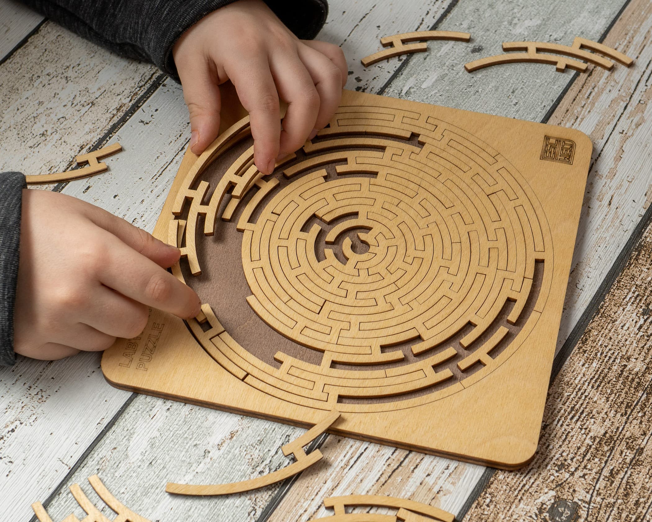 Buy Labyrinth Puzzle - $19.99. Best Wooden and Escape puzzles from ESC WELT
